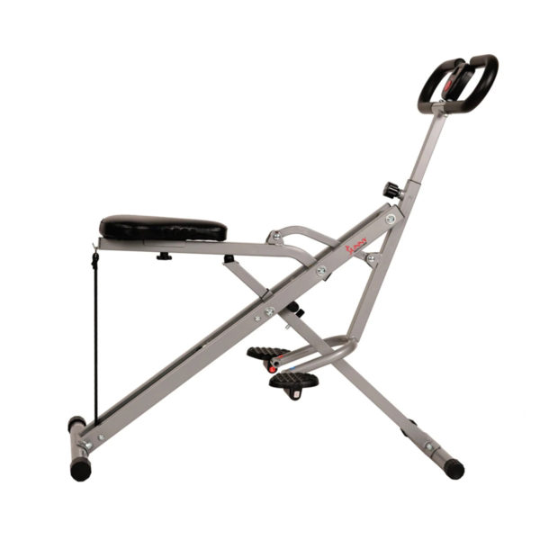 Sunny Health & Fitness NO. 077 Upright Row-N-Ride Rowing Machine Review ...